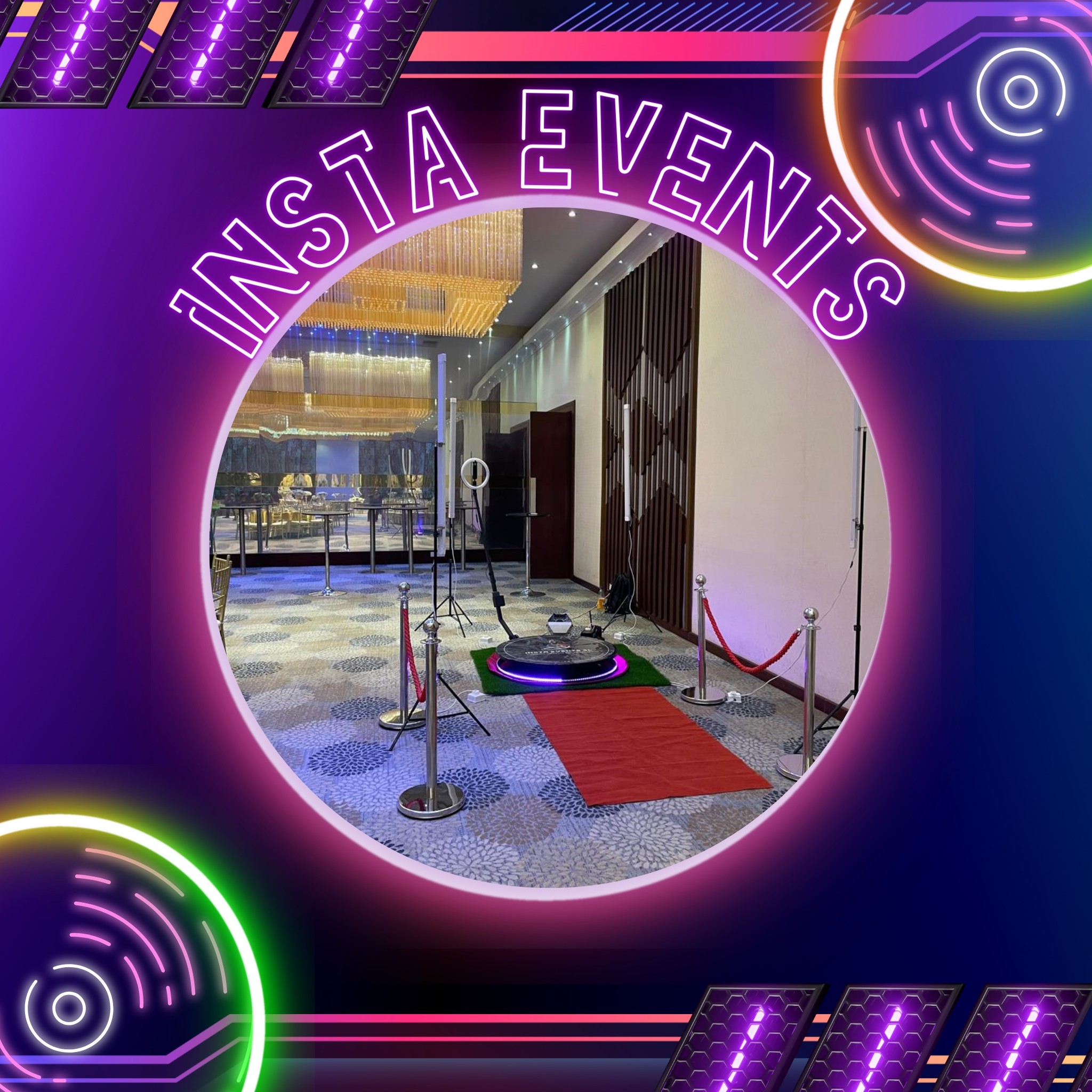 Insta Events | 360 Photo Booth & Instant Photo Printing | Sri Lanka
